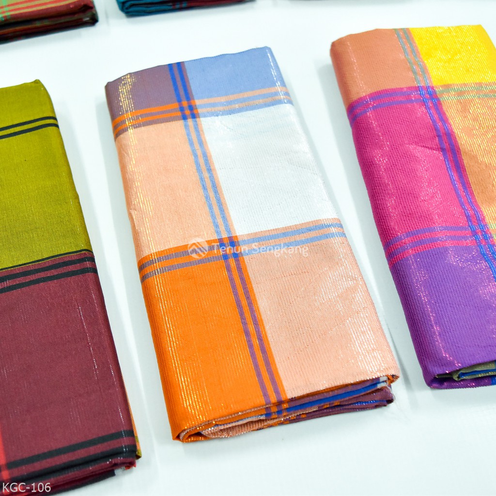 Jual Sarung Bugis Makassar Kotak Genggang - Tenun Sengkang KGC-1 (Harga ...