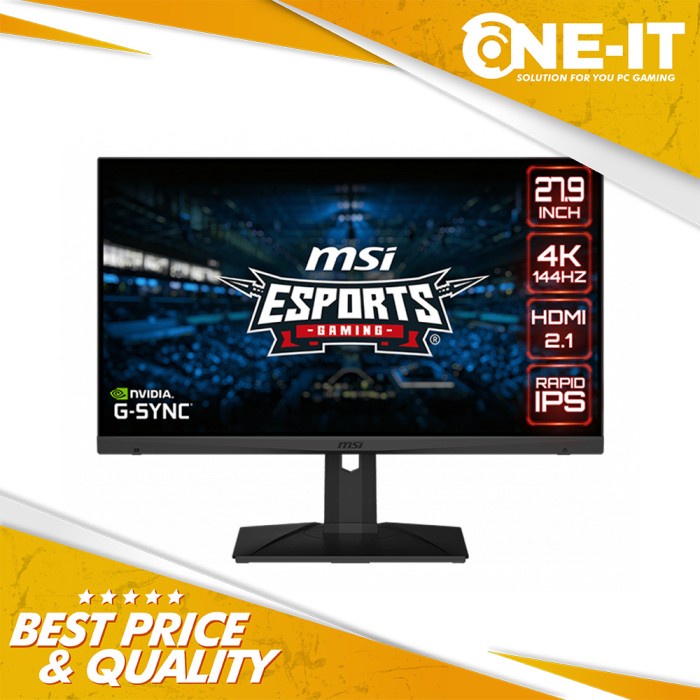 Jual Monitor MSI Optix MAG281URF 27.9" UHD 144Hz 1ms Rapid IPS | Shopee ...