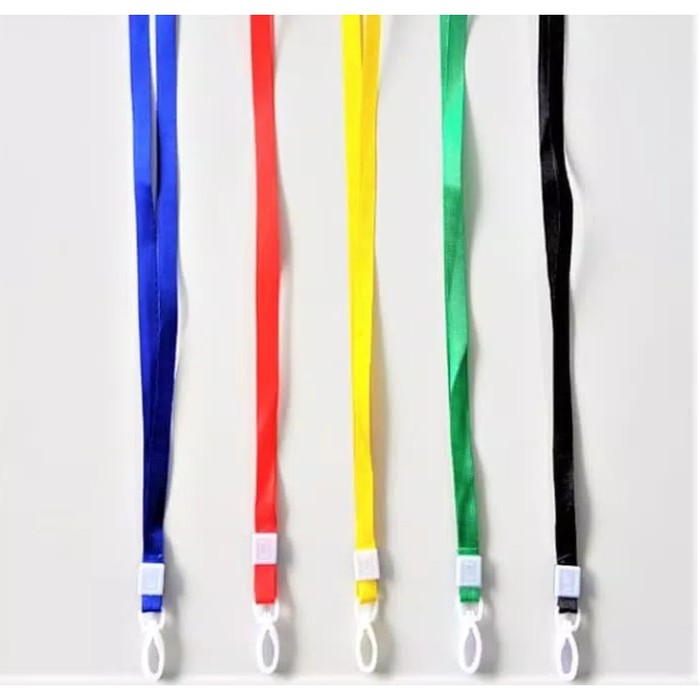 Jual GANTUNGAN ID CARD, TALI NAME TAG, TALI COCARD CANGKOL PLASTIK ...