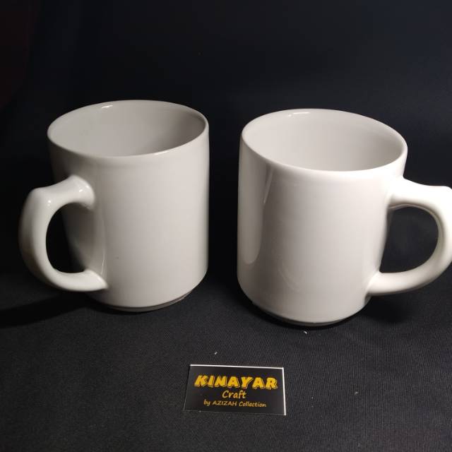 Jual MUG KERAMIK POLOS / MUG ECOPRINT | Shopee Indonesia