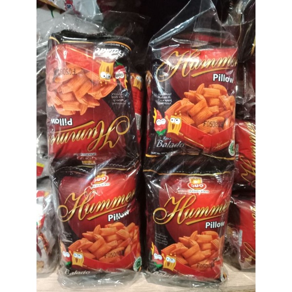 Jual Hummer Pillow Snack Rasa Balado 1 Pack 20 Pcs | Shopee Indonesia