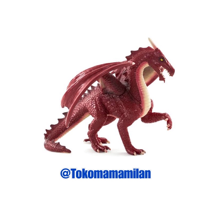 Jual Mojo | Mojo Fun Animal Figurine Red Dragon | Miniatur Naga Merah ...