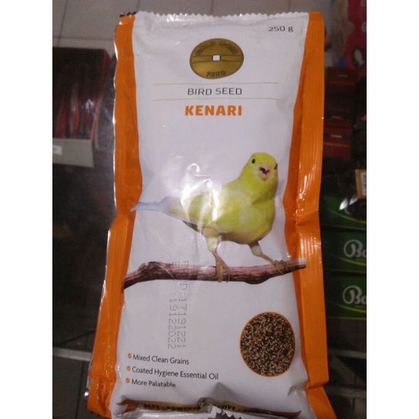 Jual Gold coin bird seed KENARI 250g | Shopee Indonesia