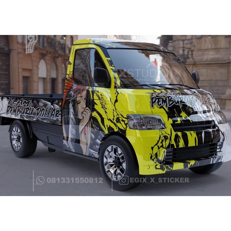 Jual Sticker grand max putih/ full body/ desain custom | Shopee Indonesia