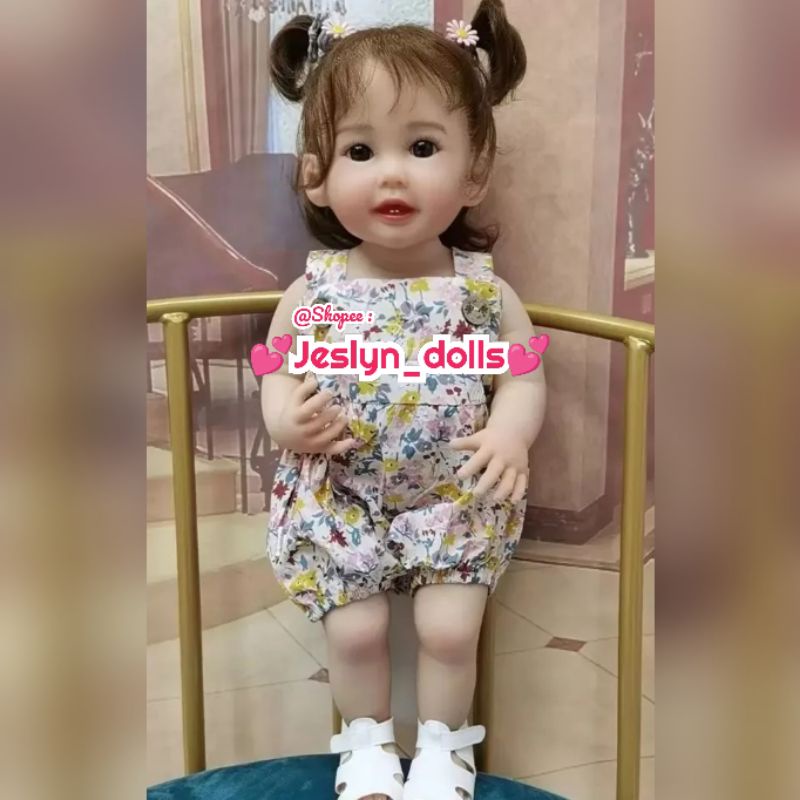 Jual Boneka bayi reborn Full Silicone Reborn Doll Realistic Lifelike ...