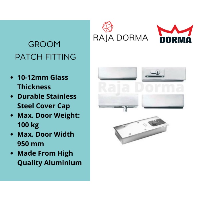 Jual Floor Hinge Dorma BTS 84 EN 3 & Groom PT10, PT20, US10 + Cyl, PT30 ...