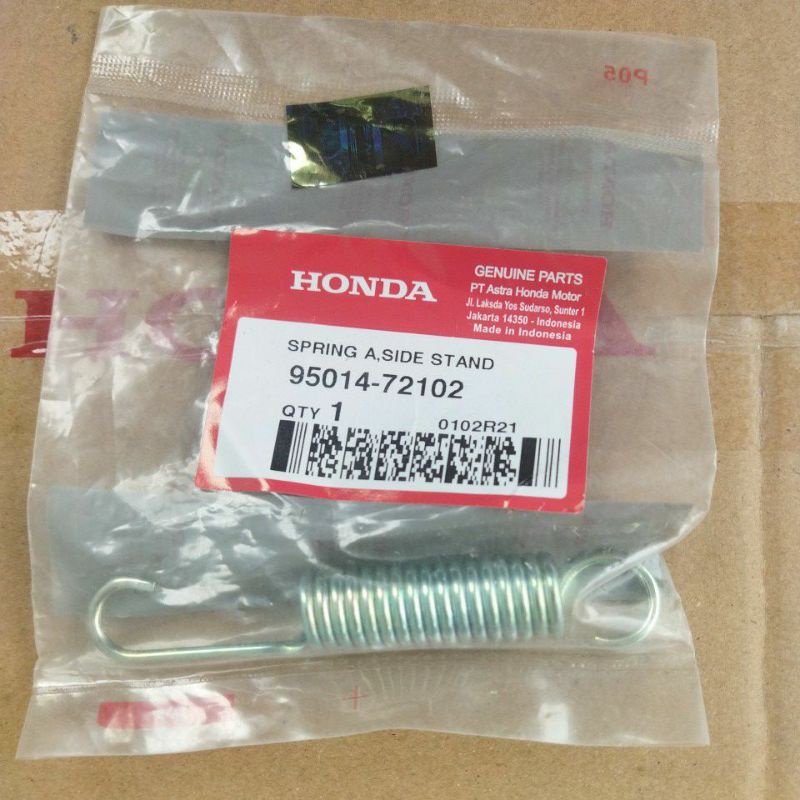 Jual Spring A Side Stand Honda Beat, Vario 150 eSP 9501472102 | Shopee ...