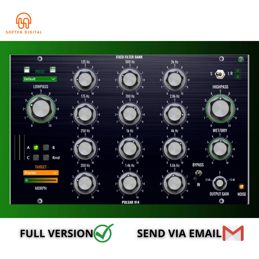 Jual Pulsar Modular Plugins VST powerstrip for tone shaping/coloration ...