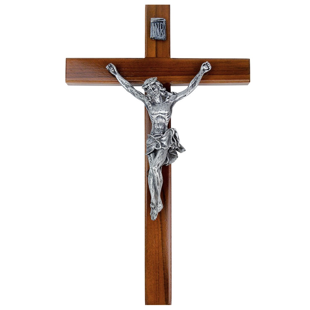 Jual Hiasan Rohani Salib Dinding Gantung Kayu Jati Corpus Patung Yesus ...