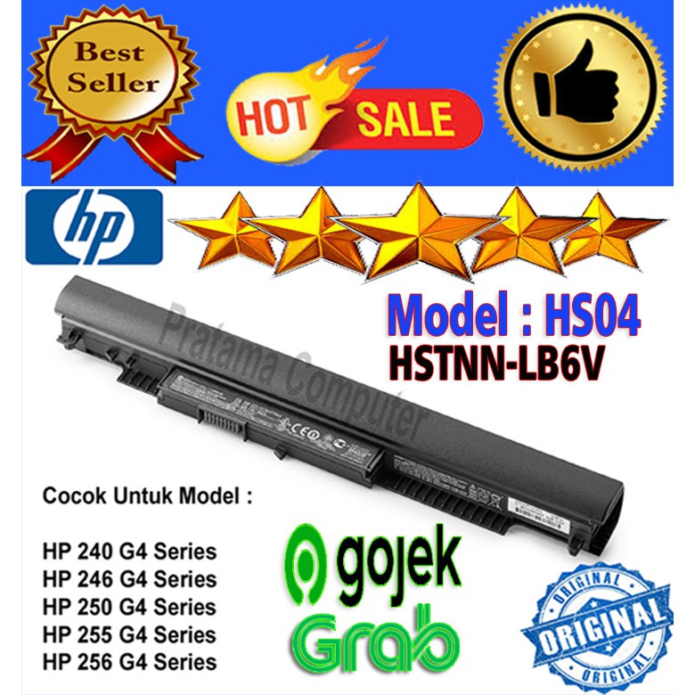 Jual Baterai Original Hp HS04 HS03 For Hp 240 G4 245 G4 250 G4 255 G4 ...