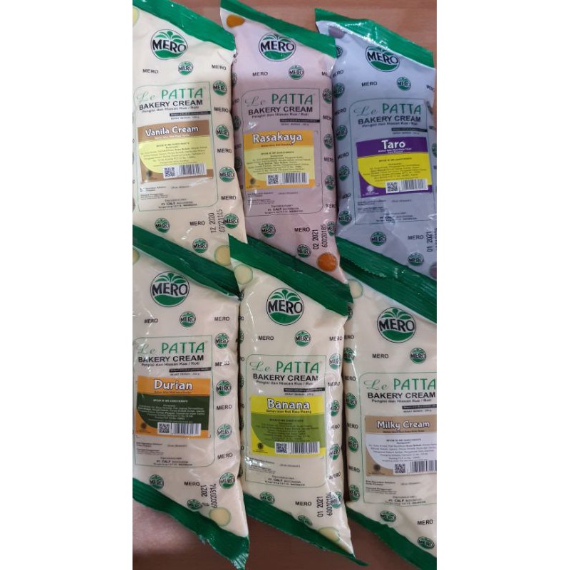Jual Le Patta Bakery Cream 250Gr / Selai Mero / Jam (Expired Juli 2023 ...