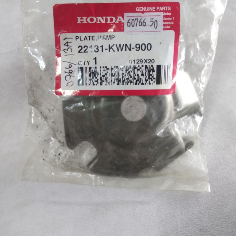 Jual plate ramp 22131-KWN-900 plat mangkok rumah roller Honda Vario 125 ...