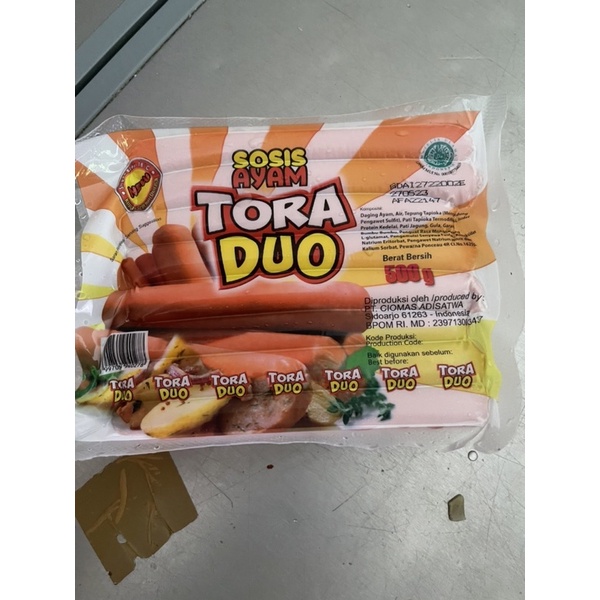 Jual sosis ayam 500gr Tora Duo | Shopee Indonesia