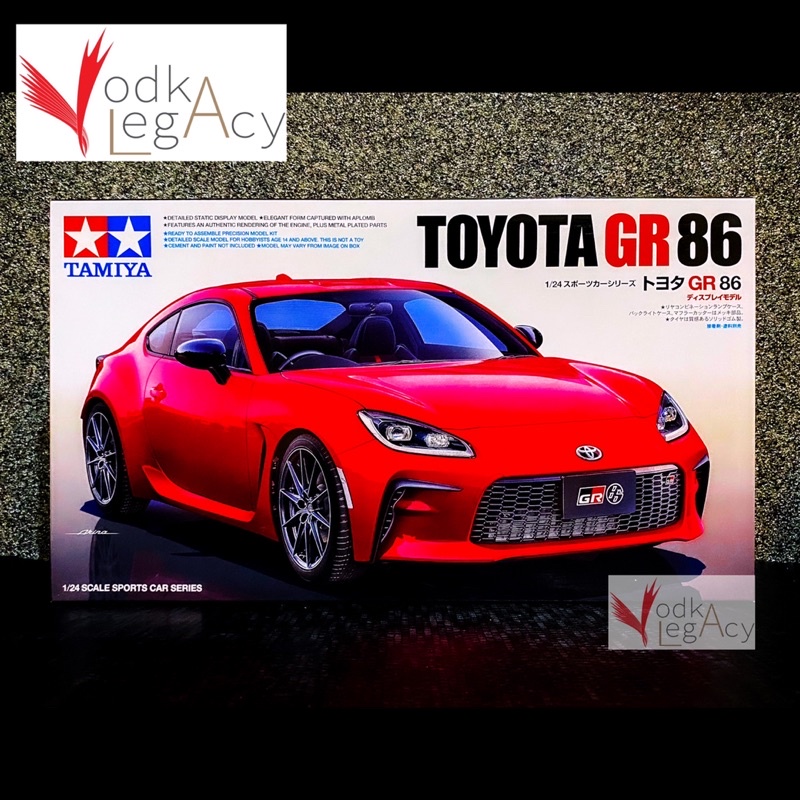 Jual Tamiya 1/24 Sports Car Toyota GR 86 Model Kit Tamiya 1/24 Sports ...