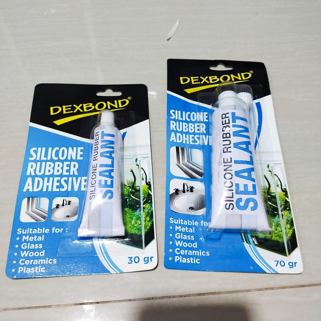 Jual Lem Silikon Bening Model Odol Ukuran 30 g dan 70 g | Shopee Indonesia