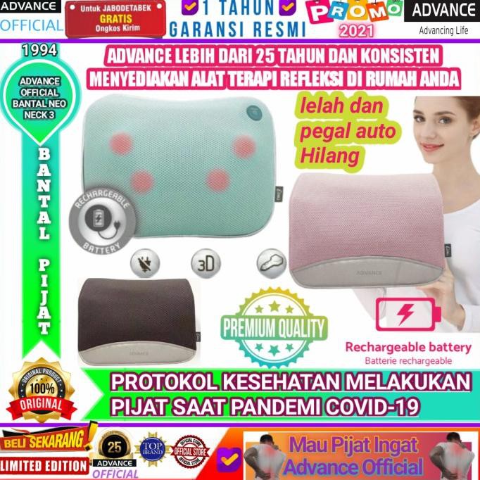 Jual Bantal Pijat Elektrik Advance Neo Neck Chusion 3 Alat Terapi ...