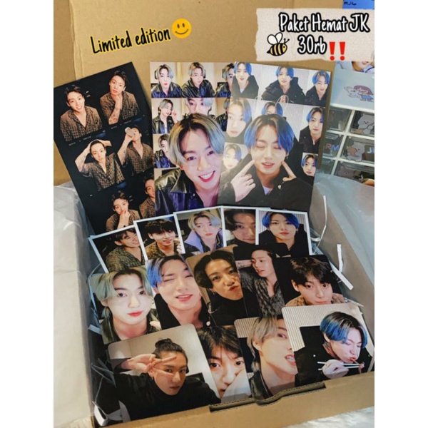 Jual Paket Hemat Jungkook BTS (Limited edition) | Shopee Indonesia