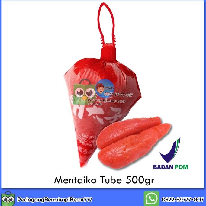 Jual Mentaiko Tube 500gr | Telur Ikan Cod | Pollock Roe | Shopee Indonesia