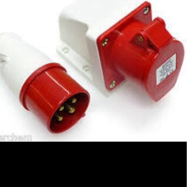 Jual SET Stopkontak Industri Surface mounting mobile socket 4 pin 4 kaki 16A 32A ヤ | Shopee ...