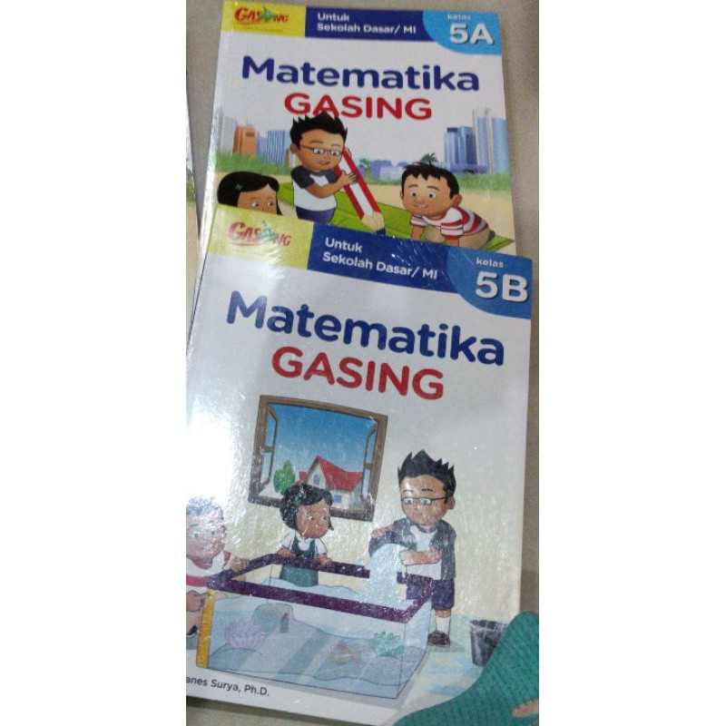 Jual buku gasing mtk matematika prof yohanes surya kelas 5 | Shopee ...