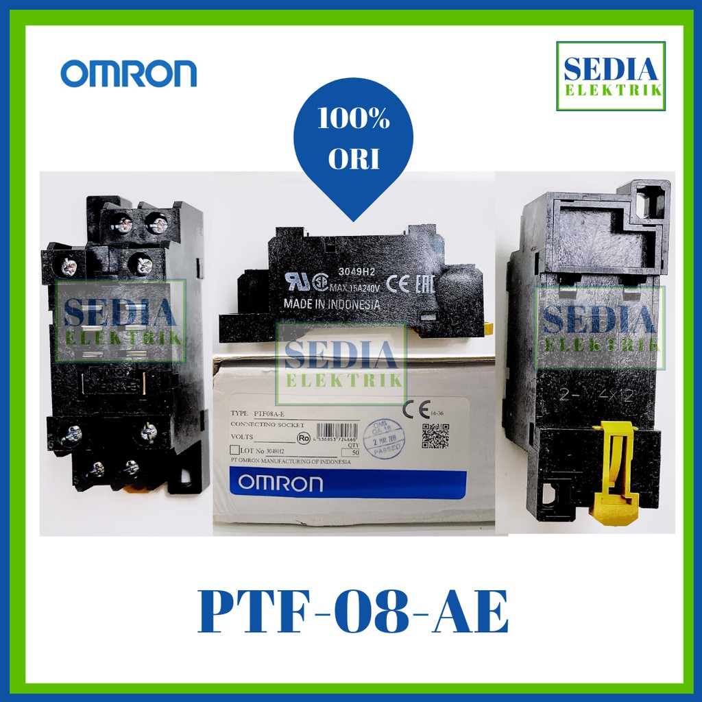 Jual Socket Relay Omron LY2 PTF-08-AE PTF 08AE PTF-08AE PTF08AE | Shopee Indonesia