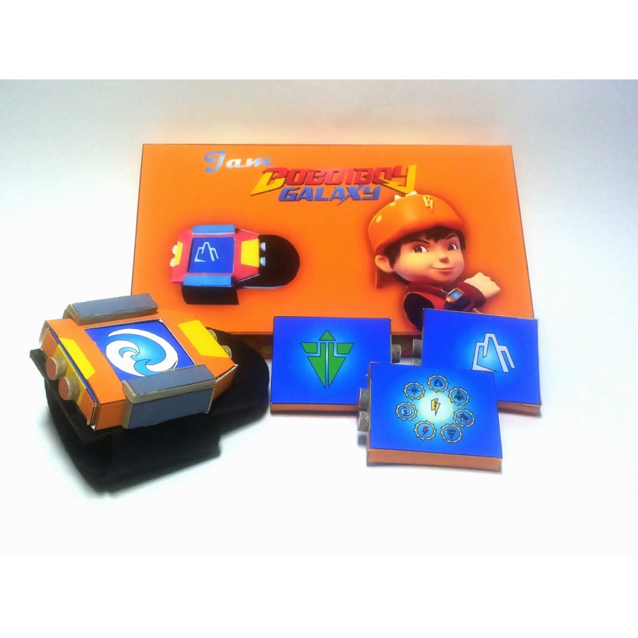 Jual Jam Tangan Boboiboy Galaxy Box + Kuase Fution | Shopee Indonesia