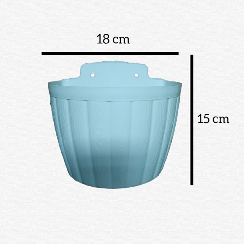 Jual POT TEMPEL DINDING TEMBOK PUTIH UKURAN 20 (1KG MUAT 9PCS) | Shopee ...