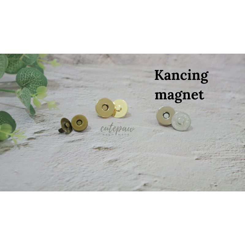 Jual Kancing Magnet tas - Aksesoris Gantungan tas rajut (Harga per pcs ...