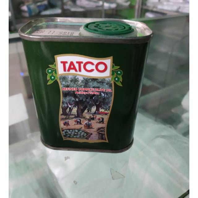 Jual Minyak zaitun arab kaleng 175 mili tatco | Shopee Indonesia