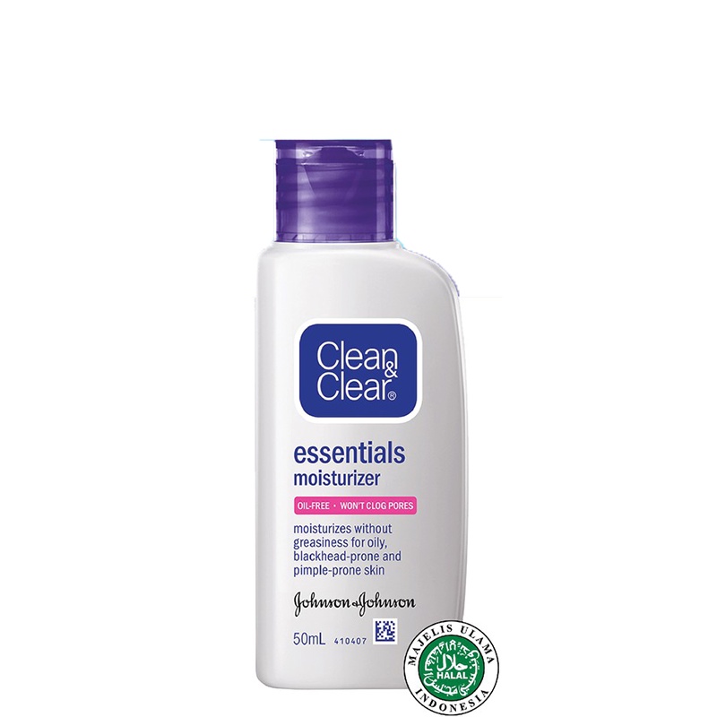 Jual Clean & Clear Essentials Moisturizer 50 mL | Shopee Indonesia