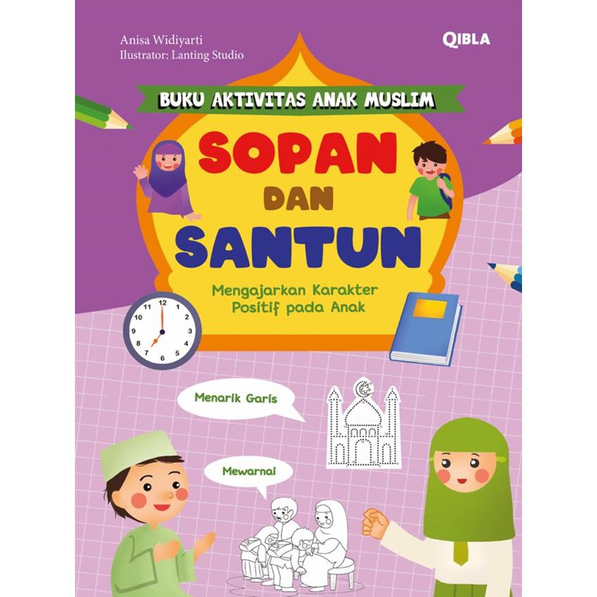Jual Buku Aktivitas Anak Muslim Sopan Dan Santun | Shopee Indonesia
