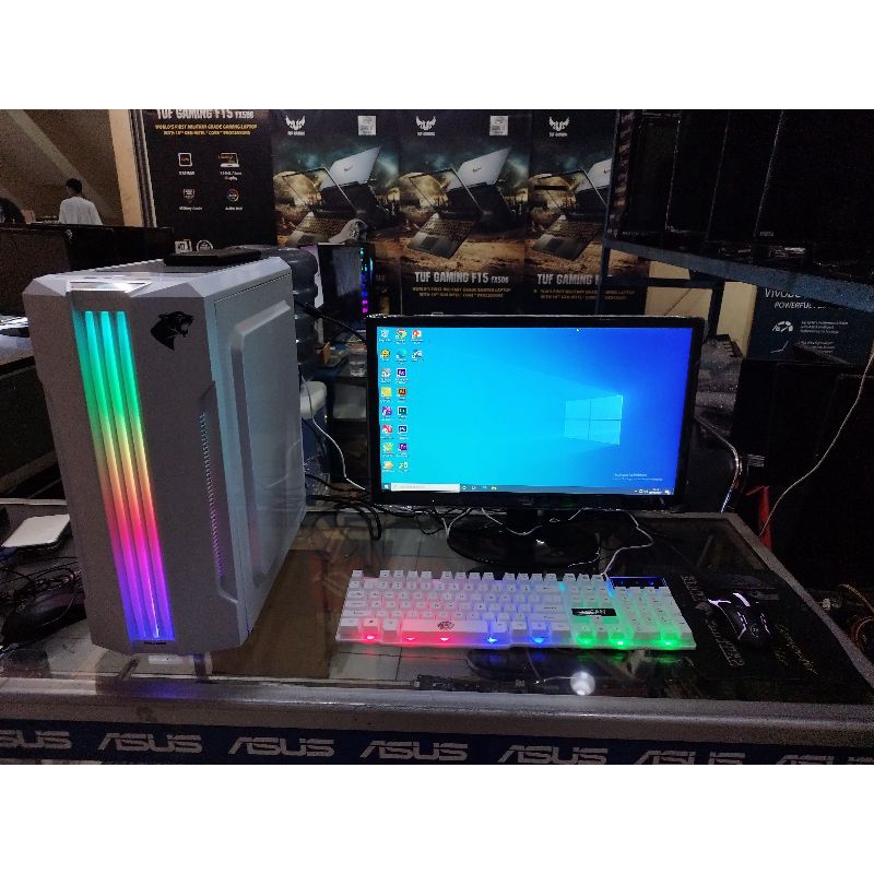 Jual PC GAMING design full set Core i7 Ram 8Gb ssd 128gb hdd 500gb vga ...
