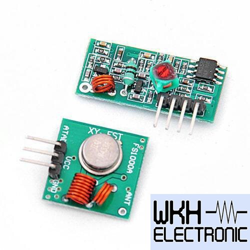 Jual Module 433mhz RF Wireless TX dan RX for Arduino/ARM/MCU | Shopee ...