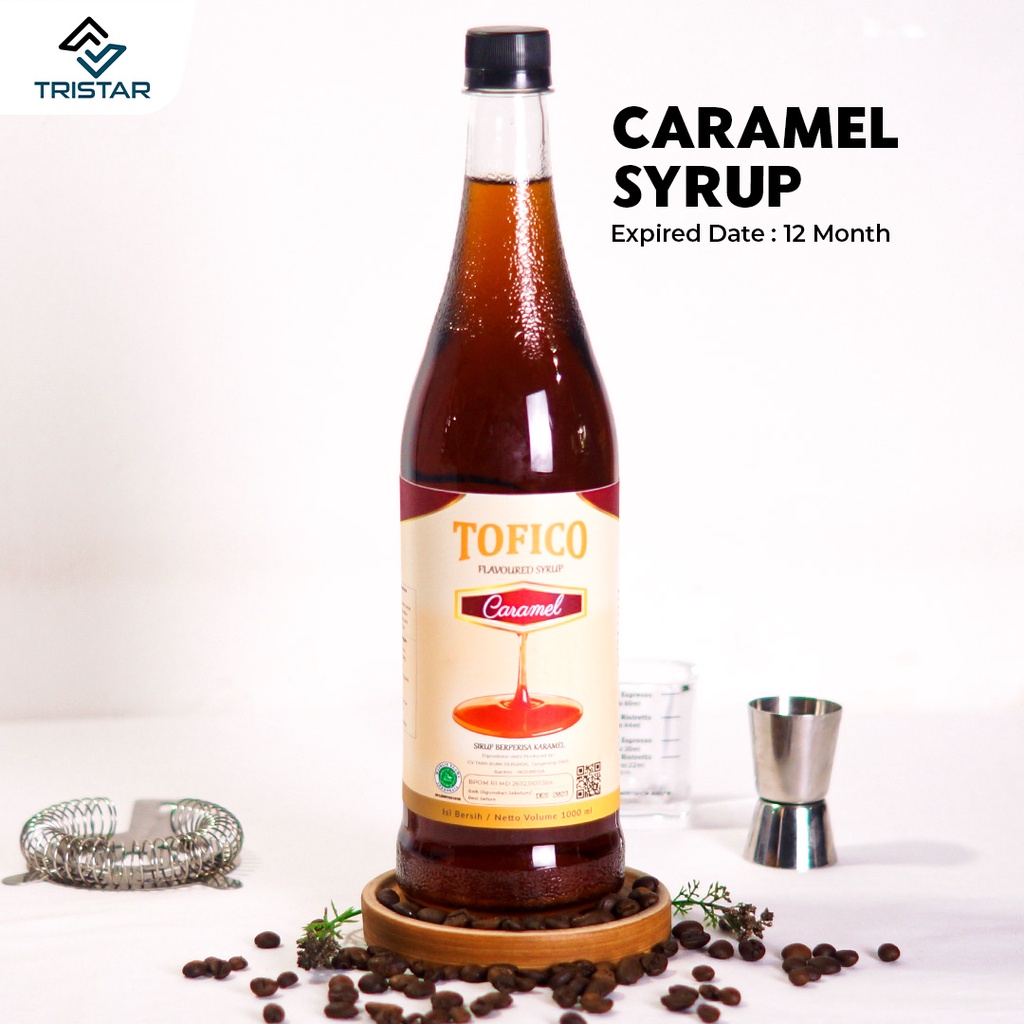 Jual TERLARIS - Sirup Premium Rasa Karamel / Caramel - Tofico Syrup 1 Liter | Shopee Indonesia