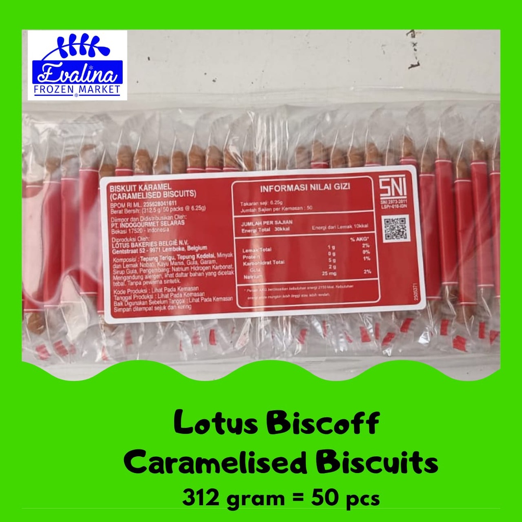 Jual Lotus Biscoff Caramelised Biscuit 312 gr | Shopee Indonesia