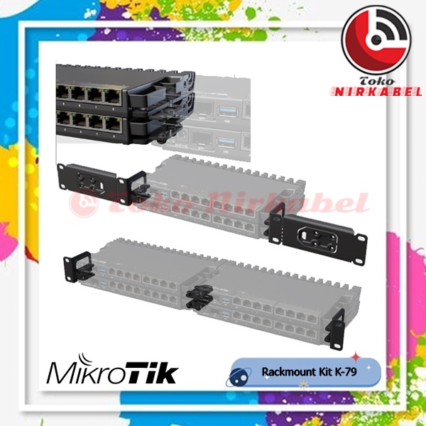 Jual Mikrotik RB5009 Rackmount Kit K-79|Bracket Kupingan RB5009 ...
