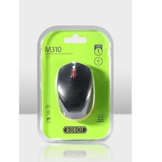Jual Terjamin-157 Robot Wireless Mouse Silent M310 - Hitam | Shopee ...