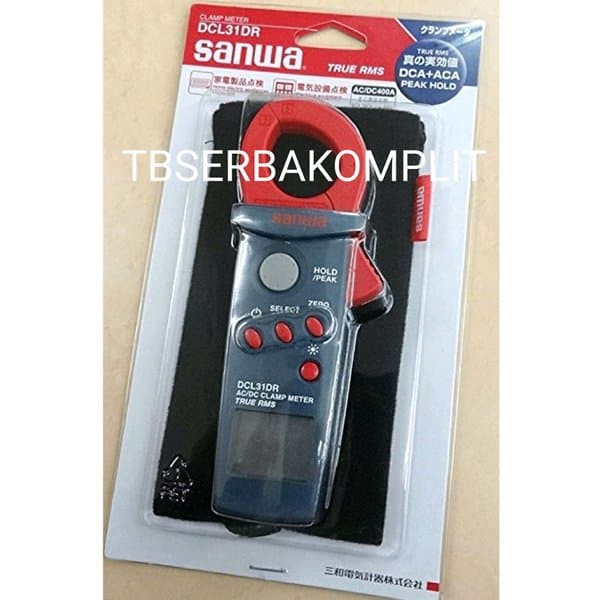 Jual SANWA DCL31DR TANG AMPERE DIGITAL CLAMP METER AC DC TRUE RMS 400A DCL | Shopee Indonesia