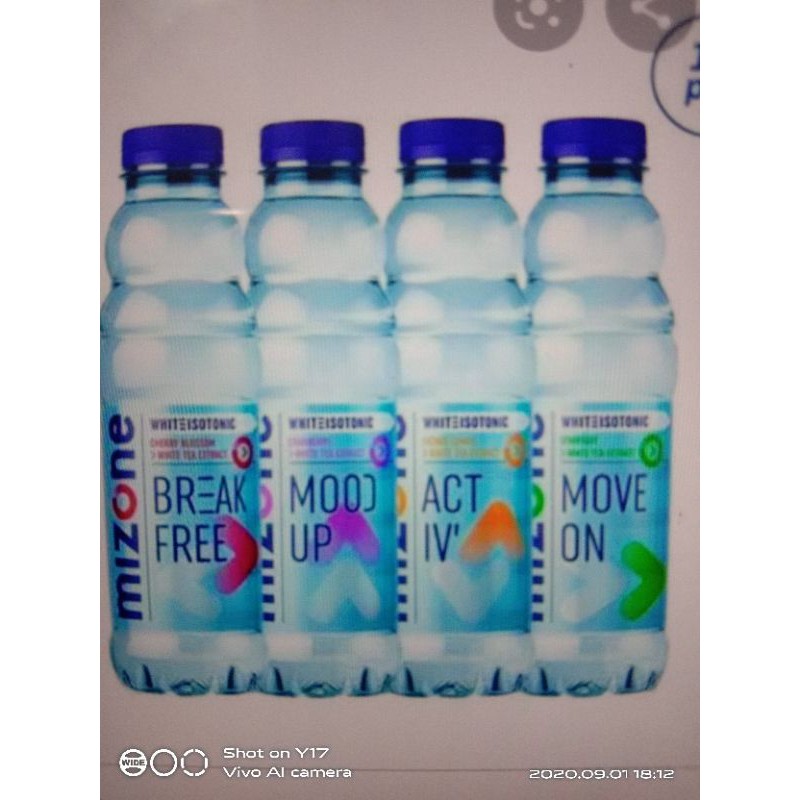 Jual mizone 500 ml leci isi 12 botol | Shopee Indonesia