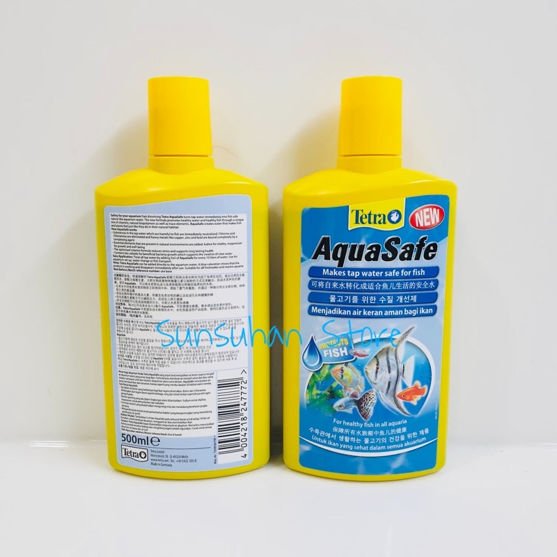 Jual Tetra AquaSafe 500ml / Aqua Safe 500 ml | Shopee Indonesia