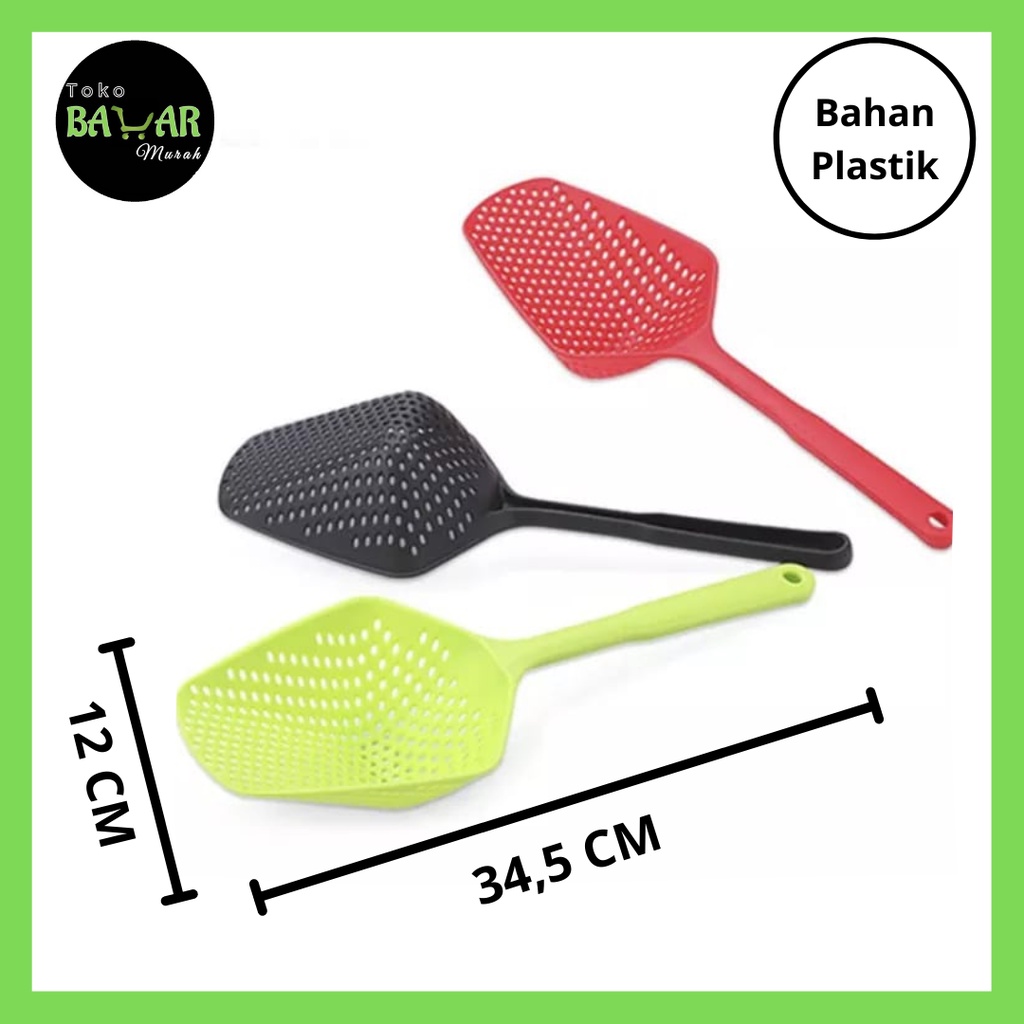 Jual Sendok Penyaring Makanan Pasta / Saringan Mie Pasta Sayur / Sendok ...