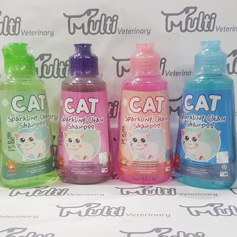 Jual Shampo SPARKLING CLEAN CAT 150mL - Sampo anjing kucing musang ...