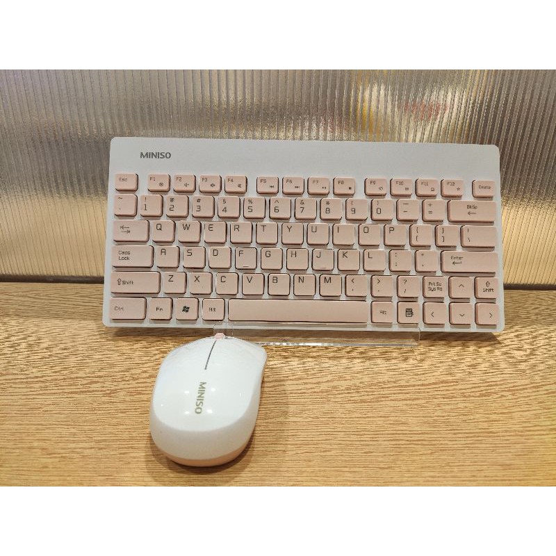 Jual Miniso wireless mouse & keyboard set | Shopee Indonesia