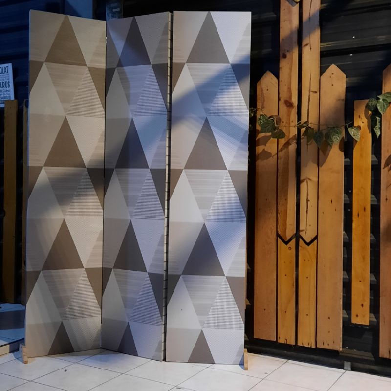 Jual partisi ruangan 3 panel tipe M2 | Shopee Indonesia