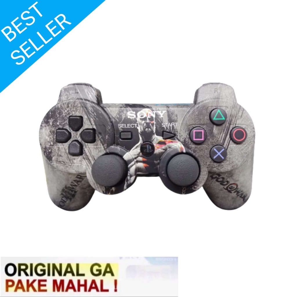 Jual STIK PS3 JOYSTICK WIRELESS WARNA MOTIF | Shopee Indonesia