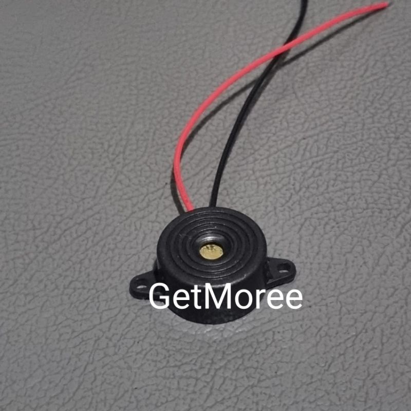 Jual Buzzer Speaker Hitam Kecil SFM-27 3v - 24v Buzer Continuous ...