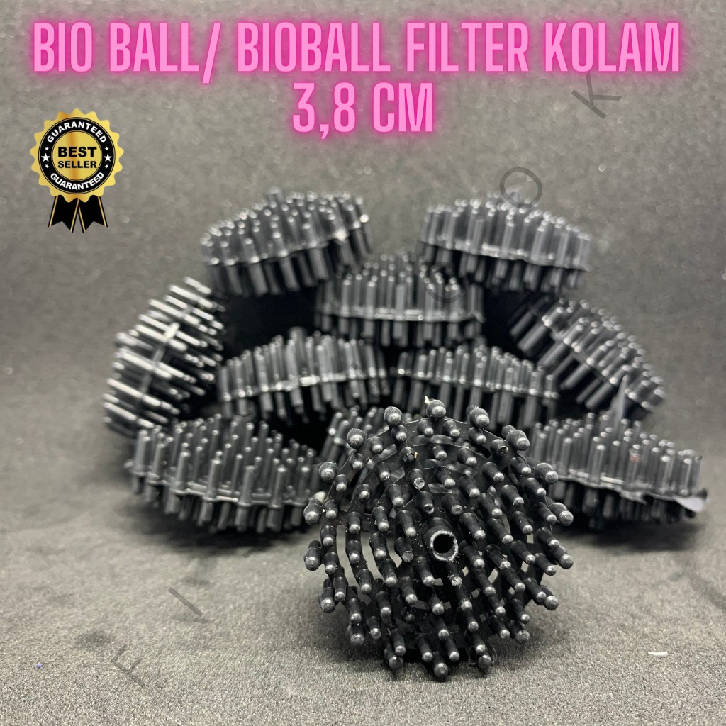 Jual Bio Ball/ Bioball filter kolam (Rambutan Duri spike) 3,8 cm ...