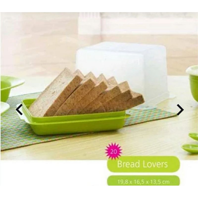 Jual Mosaic Bread Lovers Hijau Tupperware | Shopee Indonesia