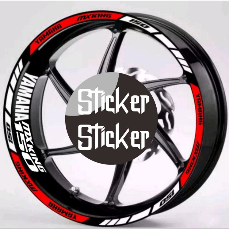 Jual sticker velg mx king | Shopee Indonesia
