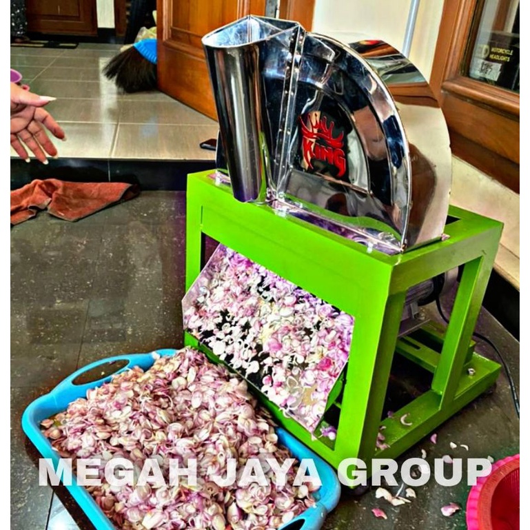 Jual Mesin Perajang Bawang Merah dan Putih merk KING Original 100% ...